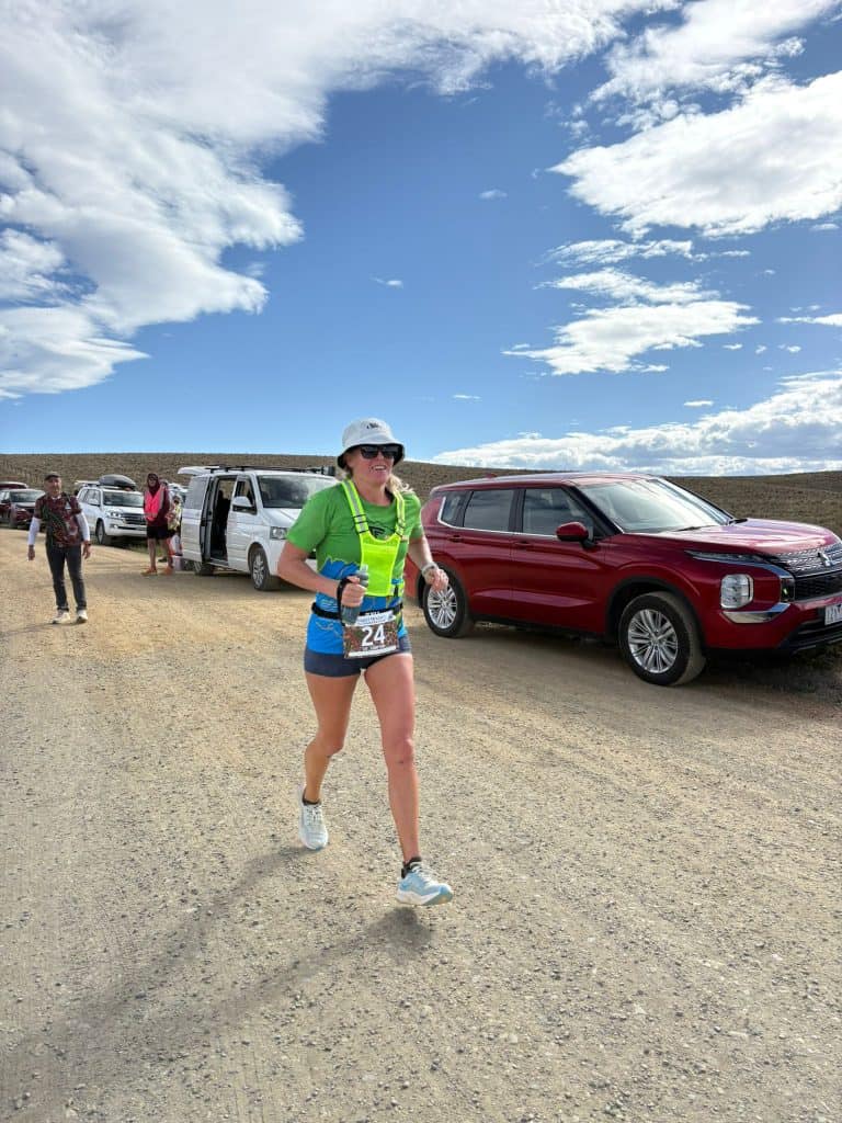 Liv Compton is second overall and first female out of check point 4 ...